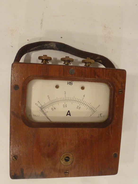 Amperemeter | Opa's alte Messtechnik von 1880 – 1980