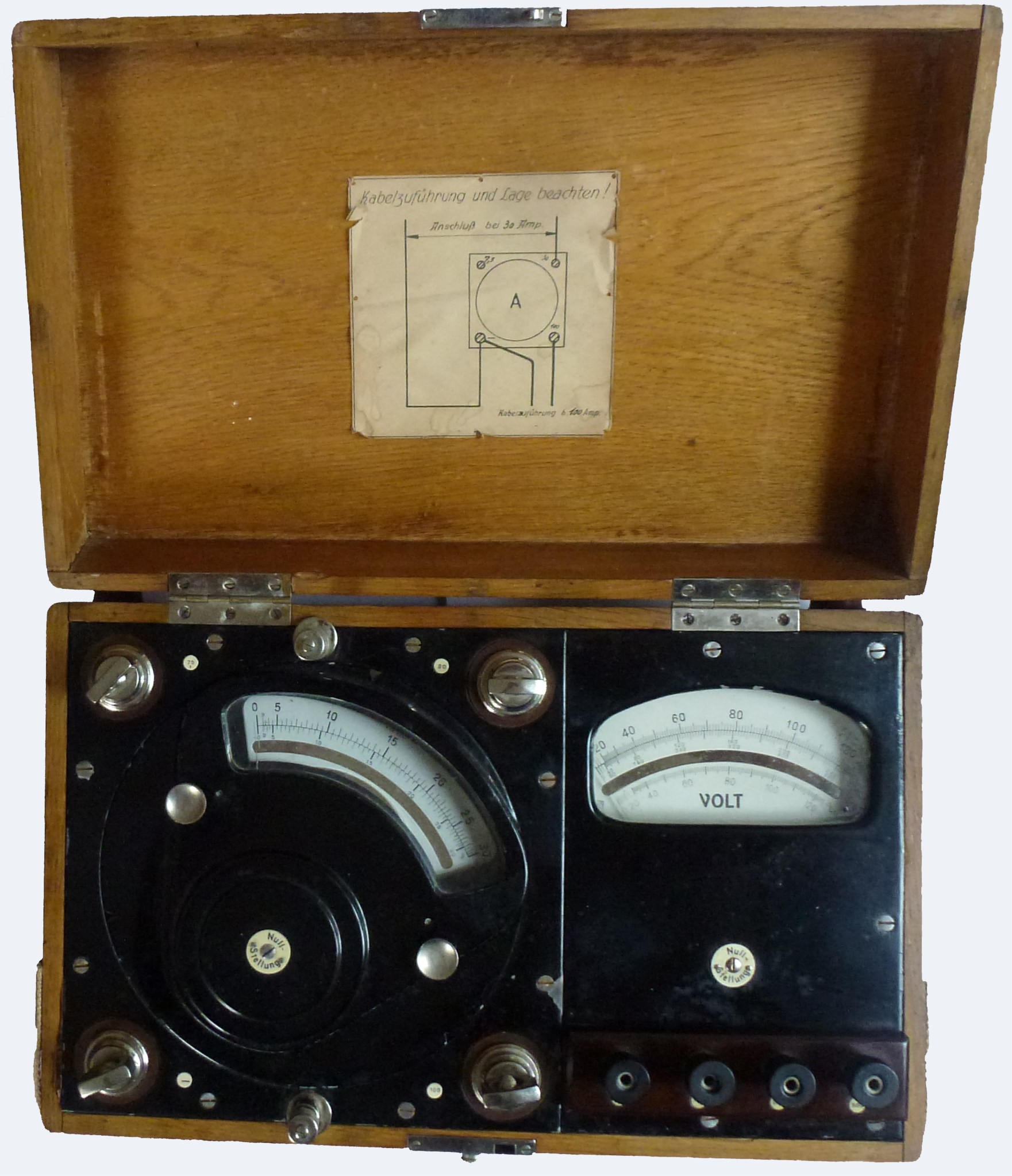 339 Historisches Multimeter | Opa's alte Messtechnik von 1880 – 1980