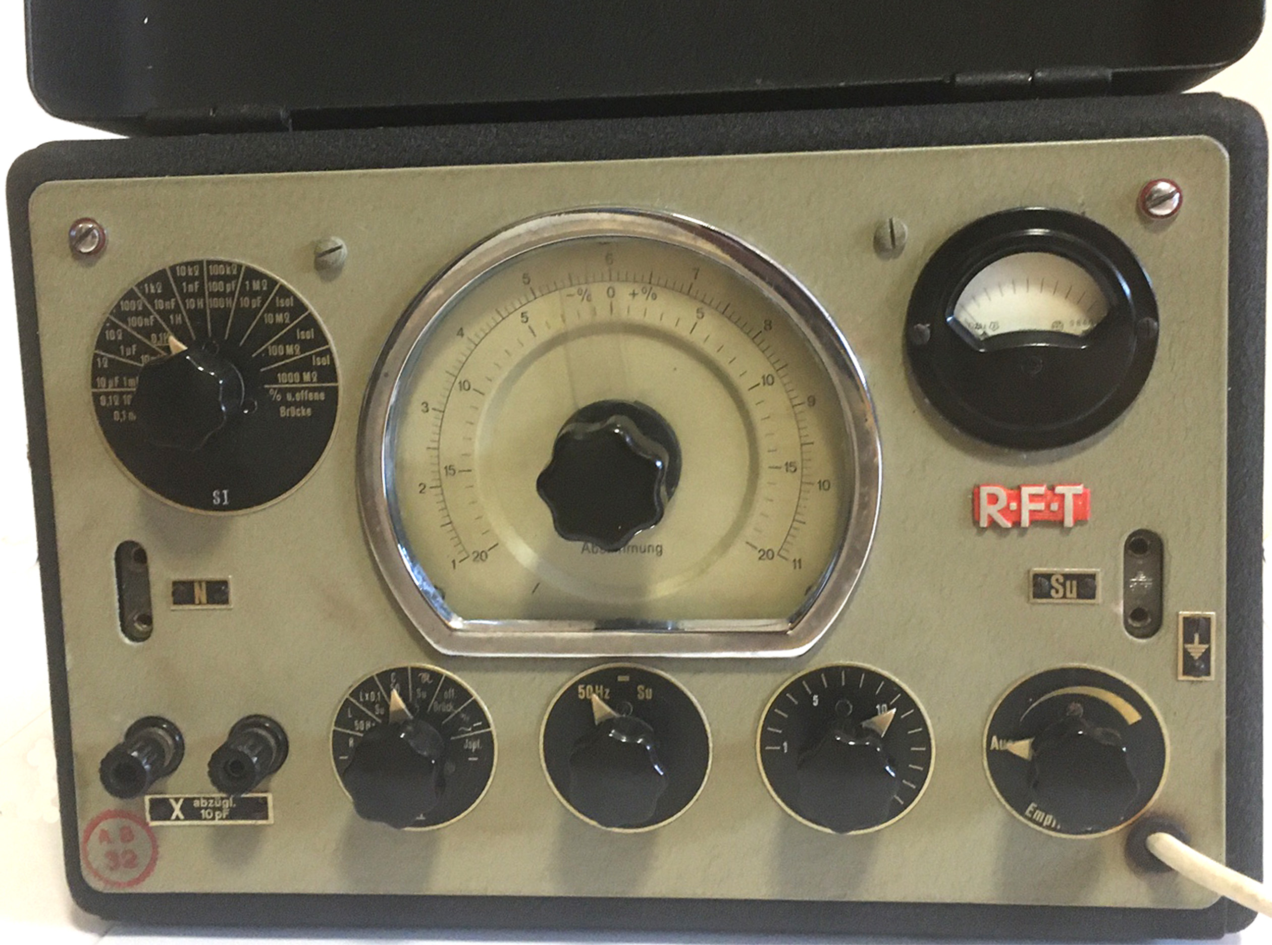 F361 | Opa's alte Messtechnik von 1880 – 1980